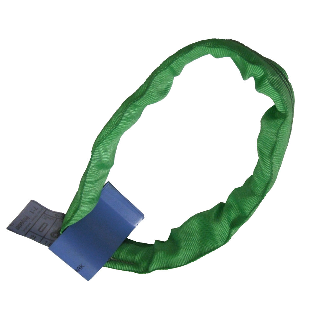 Polyester continuous sling (green) 0.5m x 2t – GGR Glass
